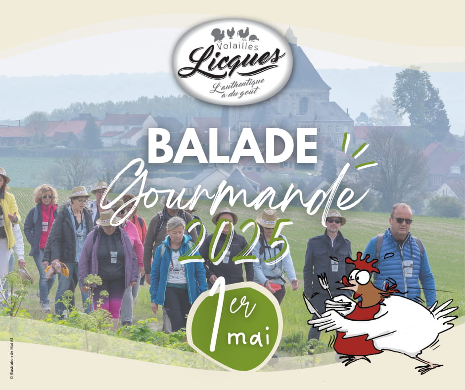 Bloquez votre 1er mai pour THE Balade Gourmande ! - Volailles de Licques